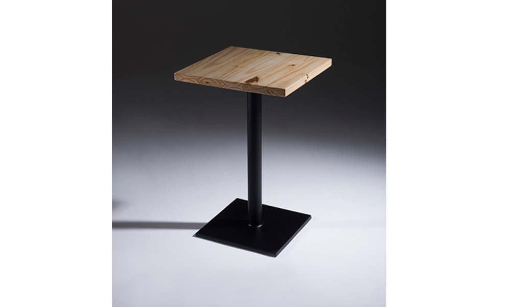 Base Mesa Quadrada Plana – Alucast